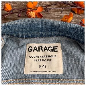 Garage | Jackets & Coats | Garage Cropped Denim Jacket | Poshmark